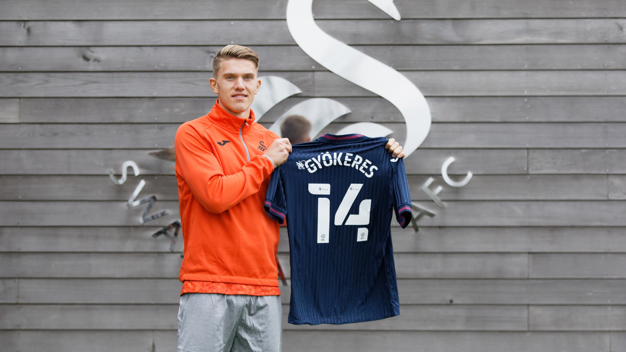 Swansea City complete Viktor Gyokeres loan signing | Swansea Swansea City complete Viktor Gyokeres loan signing | Swansea